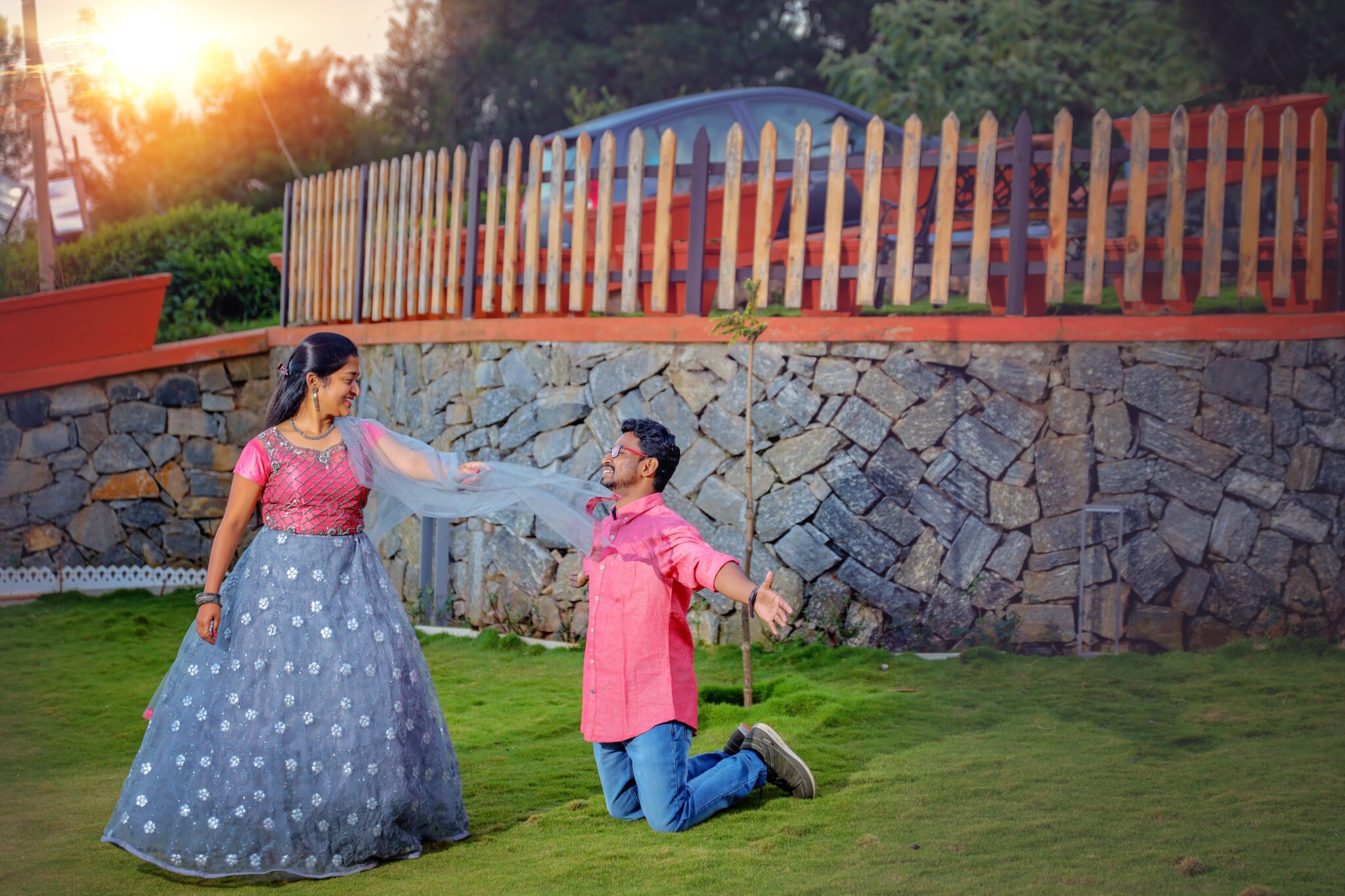 Naveen Sukanya Post Wedding Photoshoot Coimbatore - Athini Photos