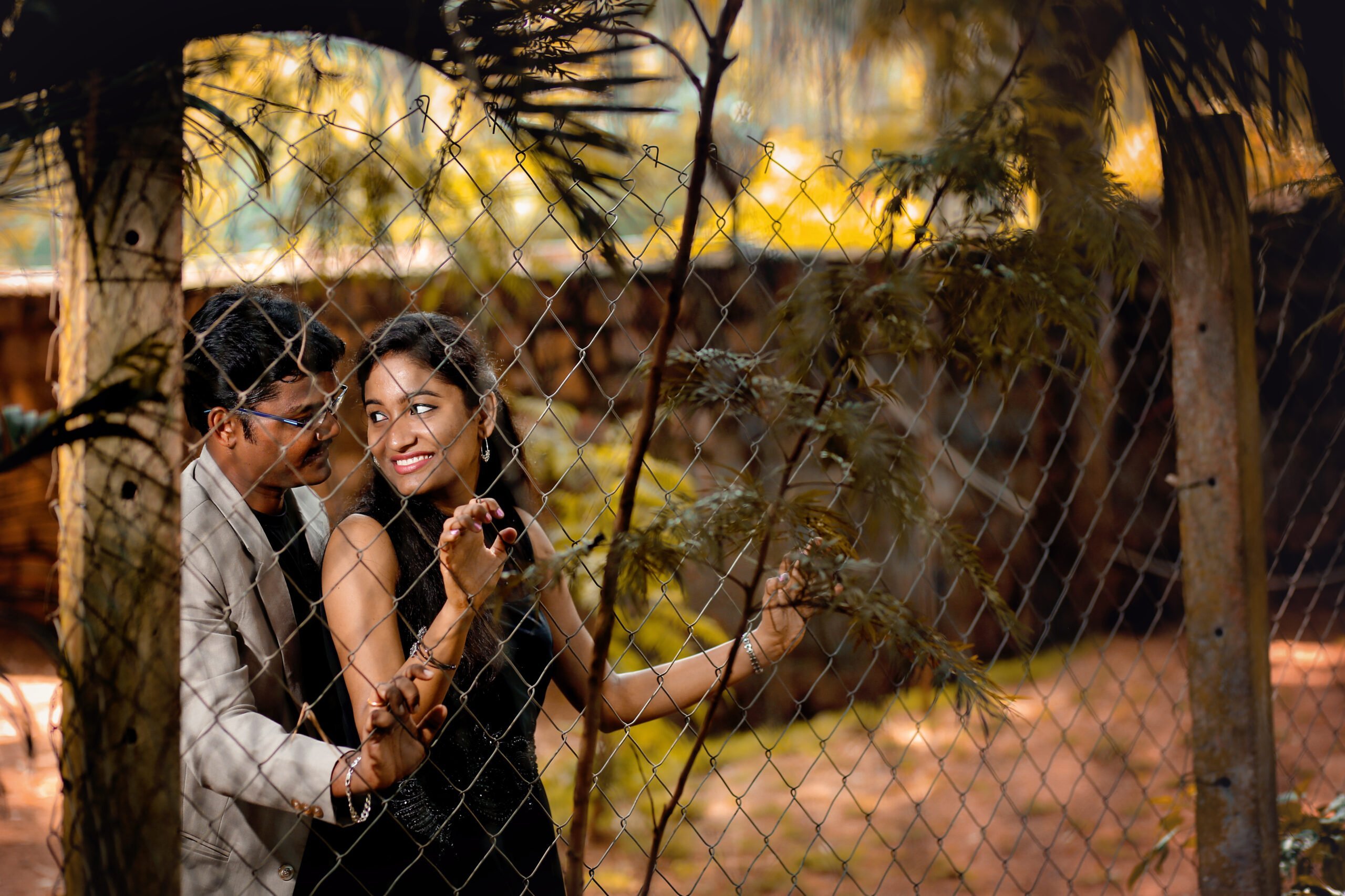 Prewedding outdoor store